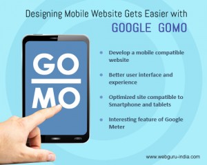 Google GoMo: Designing Mobile Websites Quicker and Easier